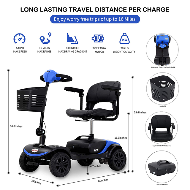 M1 Lite Buy Mobility Scooter Product On Suzhou Heins Medical Equipment Coltd